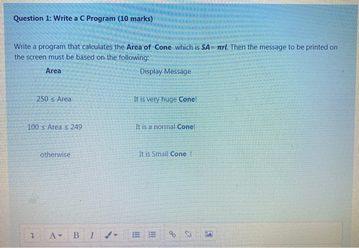 Solved Question 1 Write A C Program 10 Marks Write A 8574