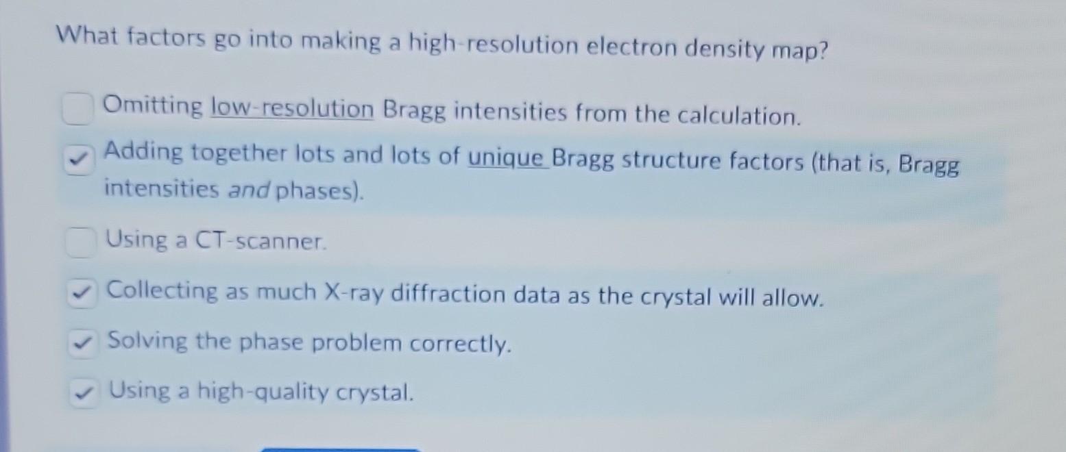 Solved What factors go into making a high-resolution | Chegg.com