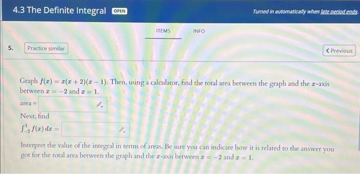 Solved Graph f(x)=x(x+2)(x−1). Then, using a calculator, | Chegg.com