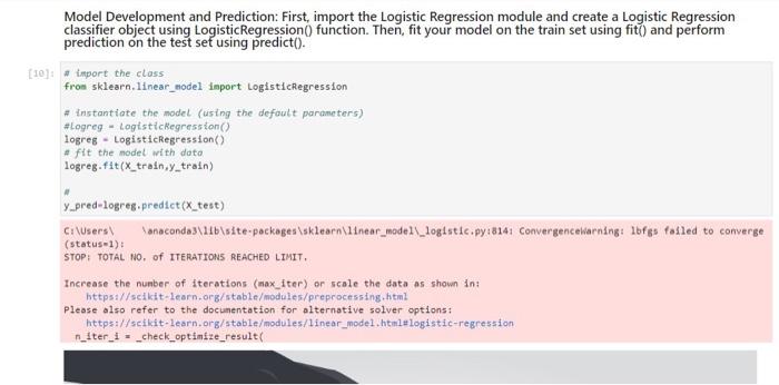 Solved 2]: \# Inport the dataset: data = pd.read_csv( | Chegg.com
