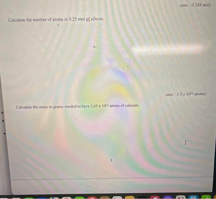 Solved Now solve the following problems using dimensional | Chegg.com