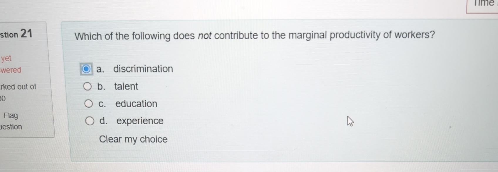 Solved Which of the following does not contribute to the | Chegg.com