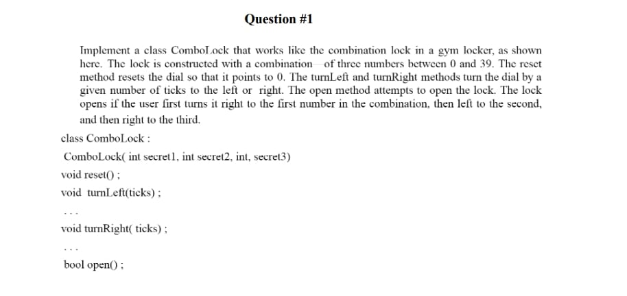Solved in c++ ﻿only no c pls . ﻿shouldnt use vector and | Chegg.com