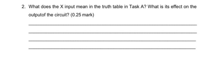 Solved Task A. Decimal to BCD Encoder circuit (2.5 marks) 1. | Chegg.com