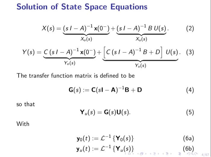 Solved so right now i am taking a Linear Controls systems | Chegg.com