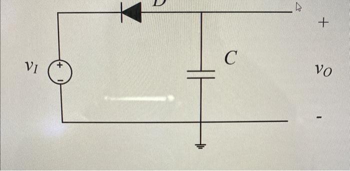 Solved When circuit input is Vpsin(wt), How's the output? | Chegg.com Solved When circuit input is Vpsin(wt), How's the output? | Chegg.com