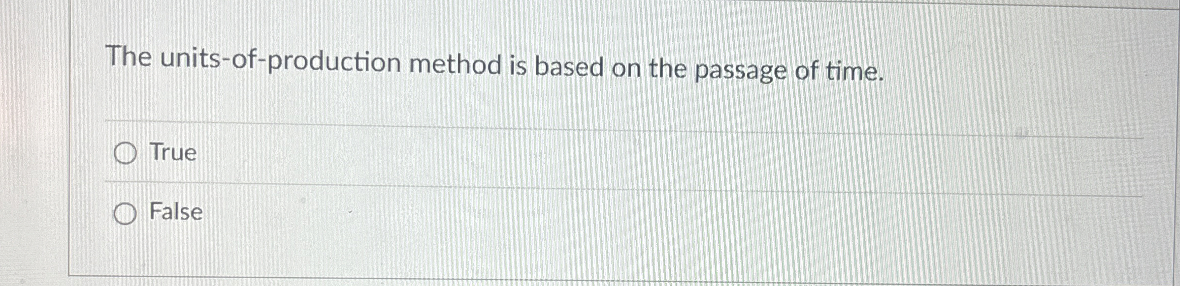 High Quality SOLUTION The units-of-production method is based on the ...