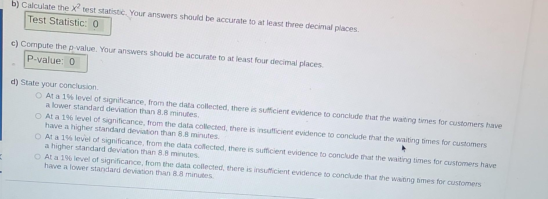 Solved With customers using lines at its various cashiers, a | Chegg.com