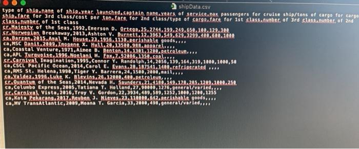 Solved Code In Java Text File Is The Last Picture Please 7714