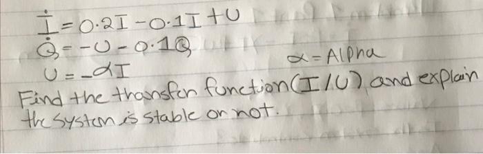 Solved Also explain if the alpha term is supposed to be in | Chegg.com