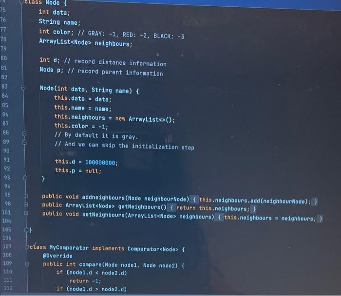 Solved This is Data Structures, complete in Java. Willgive | Chegg.com