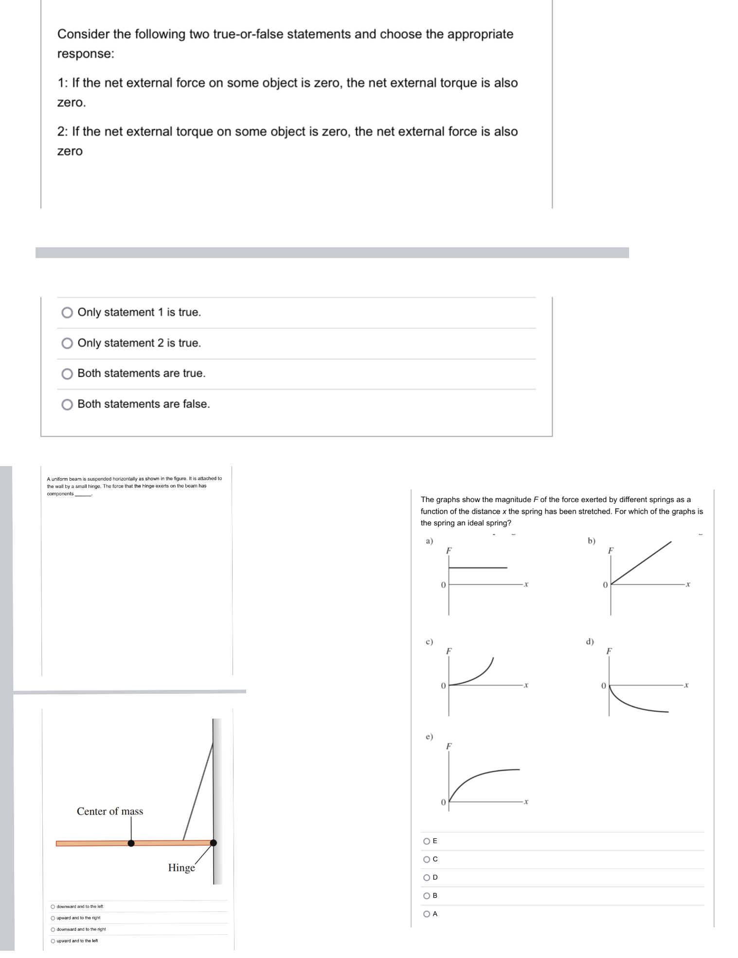 Solved Consider the following two true-or-false statements | Chegg.com