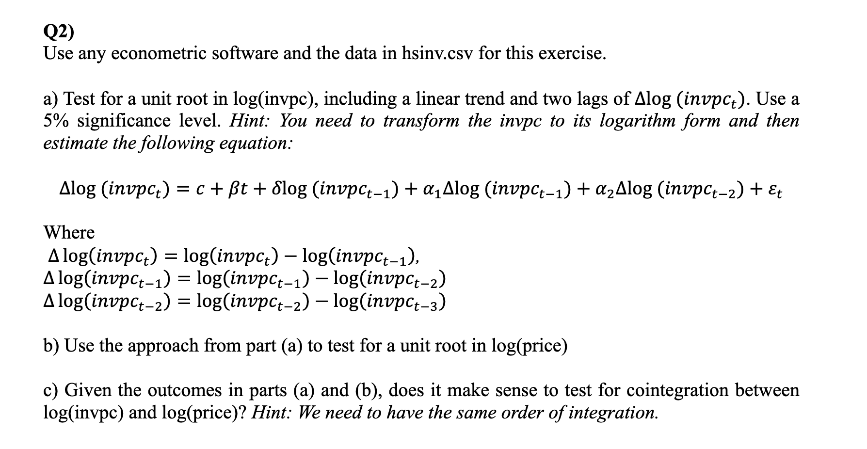 Solved Answer questions 2A, B and C with RStudio. | Chegg.com Solved Answer questions 2A, B and C with RStudio. | Chegg.com