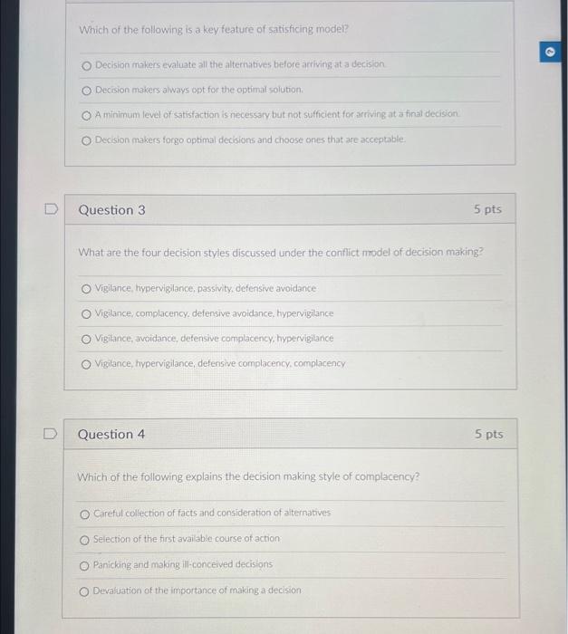 Solved Which of the following is a key feature of | Chegg.com