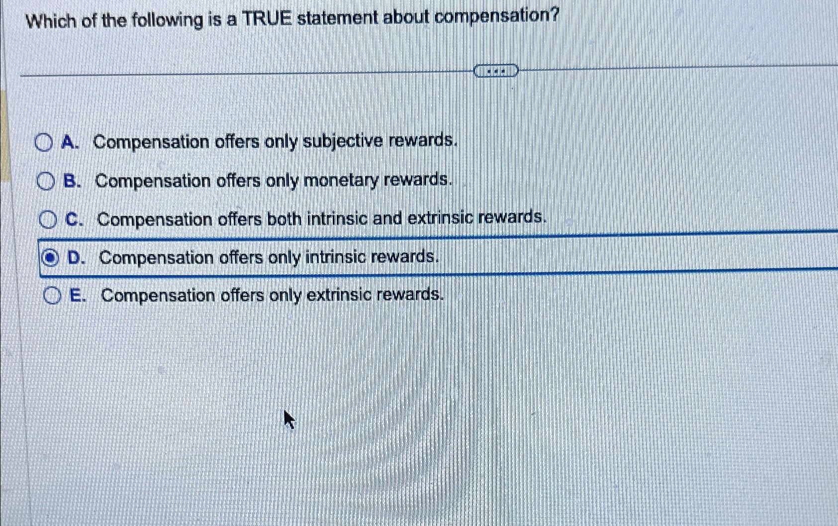 Solved Which of the following is a TRUE statement about | Chegg.com