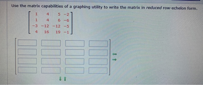 Solved Use the matrix capabilities of a graphing utility to | Chegg.com