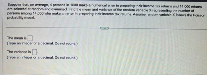 Solved Suppose that, on average, 4 persons in 1000 make a | Chegg.com Solved Suppose that, on average, 4 persons in 1000 make a | Chegg.com