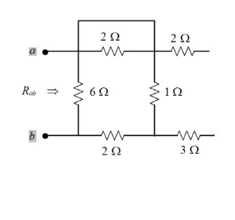 Solved find the value of Rab | Chegg.com