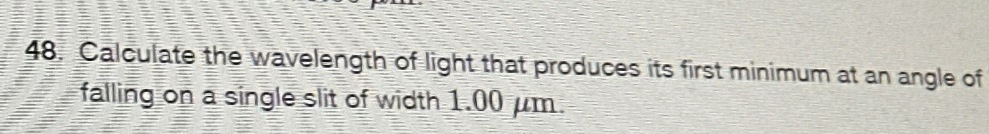 Solved Calculate the wavelength of light that produces its | Chegg.com