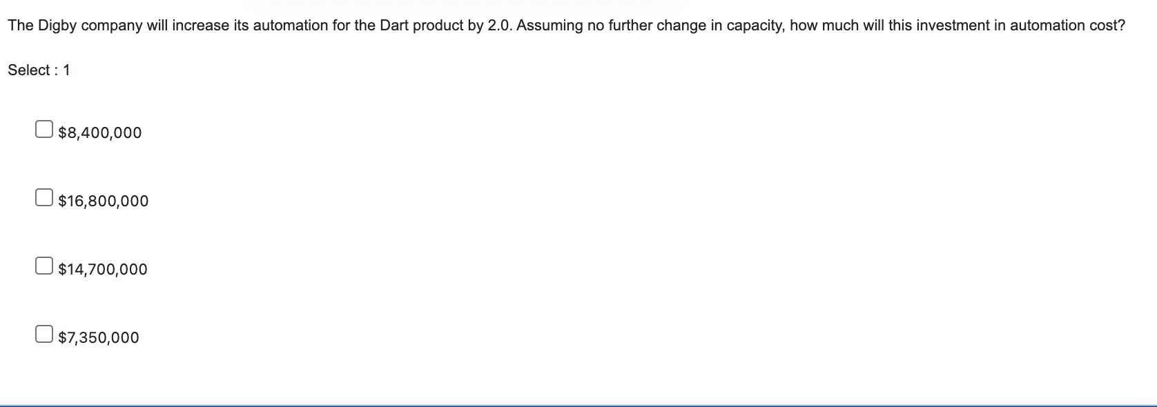 Solved The Digby company will increase its automation for | Chegg.com