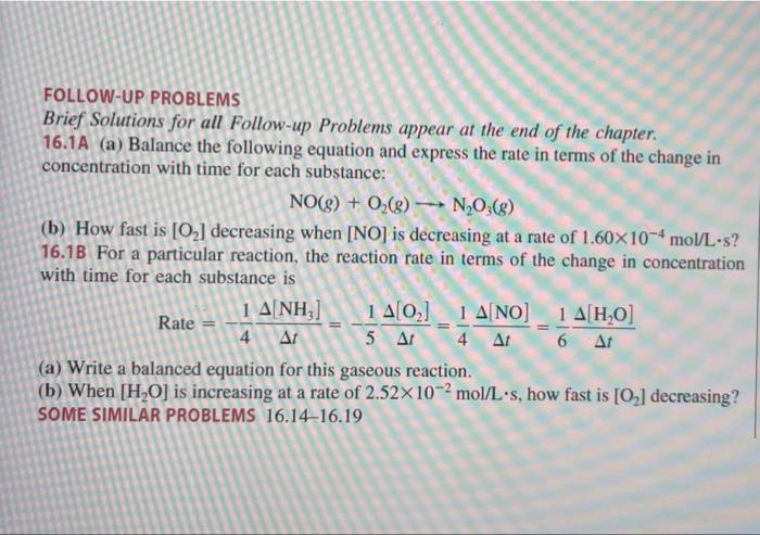 Solved FOLLOW-UP PROBLEMS Brief Solutions for all Follow-up | Chegg.com