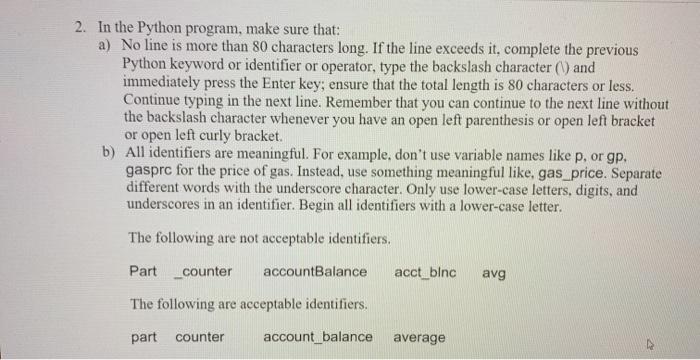 Solved In this assignment, you will write a Python program, | Chegg.com