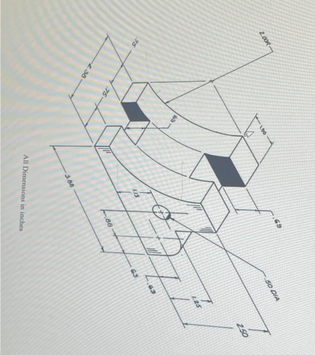 Solved 12.draw a 3D Model using SolidWorks. will give a | Chegg.com