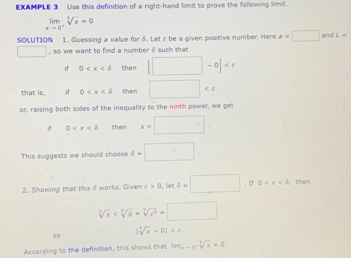 Solved and Le EXAMPLE 3 Use this definition of a right-hand | Chegg.com