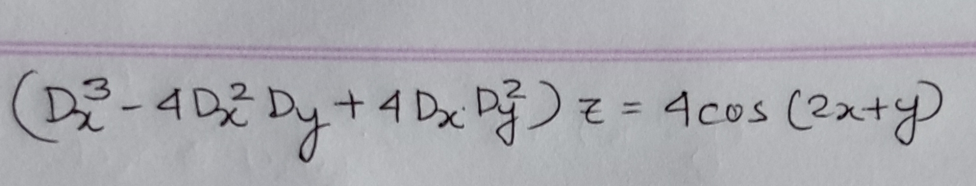 Solved by an EXPERT solve the following linear PDE with constant | Chegg.com