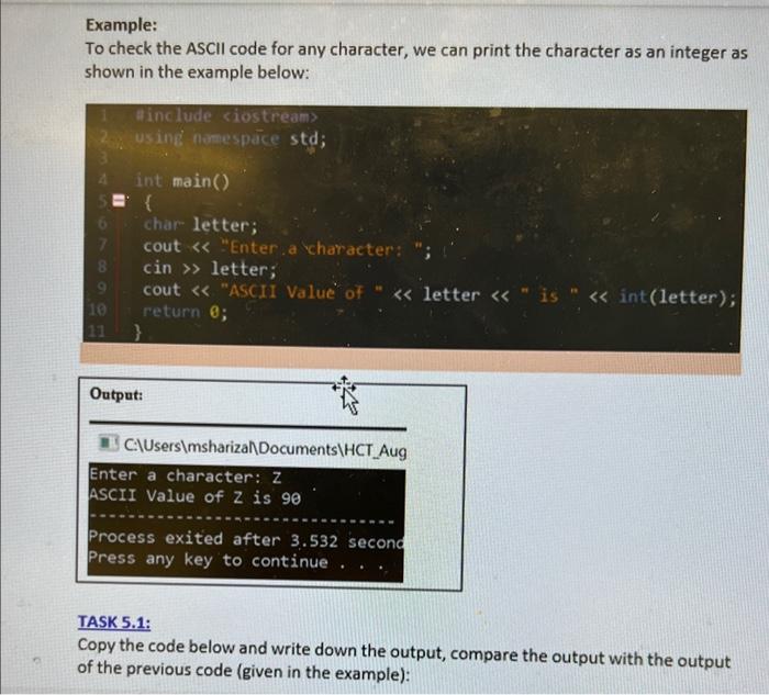 Solved Write a C++ program to demonstrate a statement output | Chegg.com