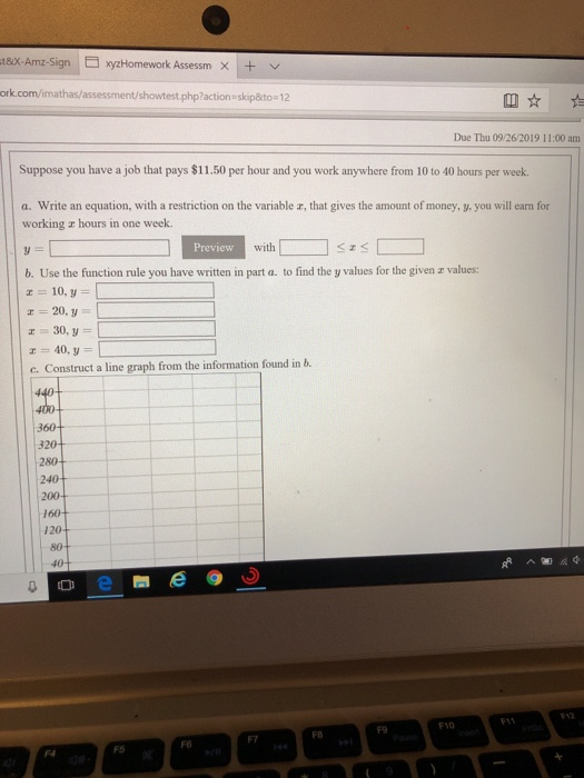 Solved Et8X-Amz-Sign xyzHomework Assessm x + V | Chegg.com