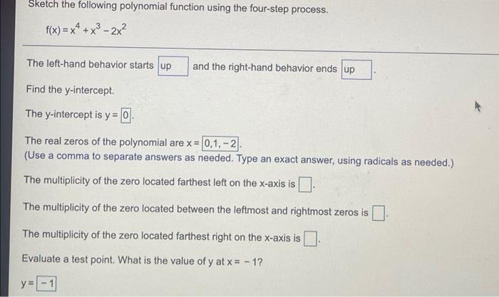 Solved Determine if the function is a polynomial function. | Chegg.com