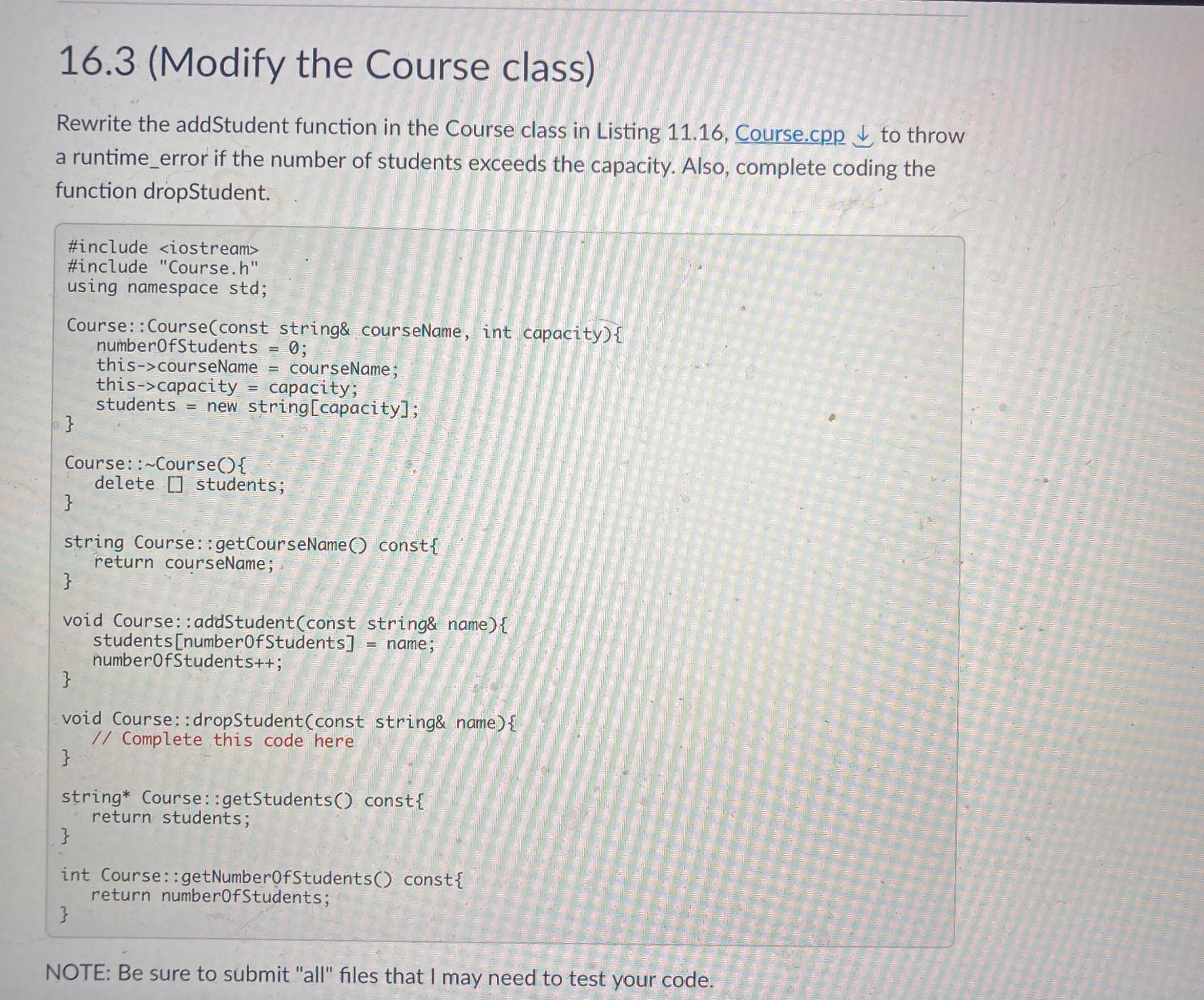 Solved C++ ﻿response only!! Include uml for my understanding | Chegg.com
