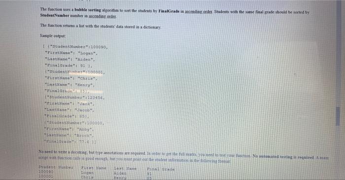 Solved Use the function design recipe to develop a function | Chegg.com