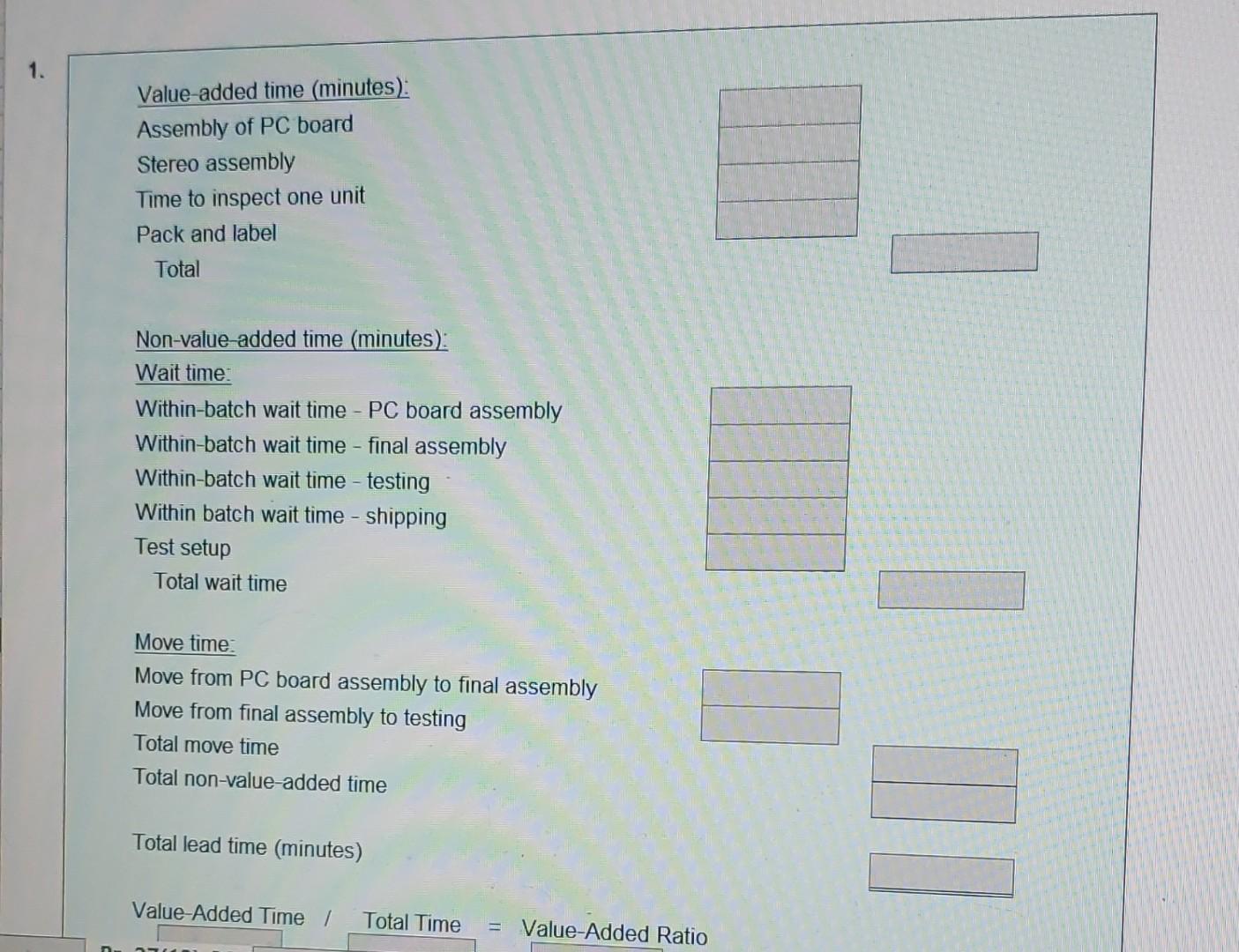Solved PR 27-2A Lead time Obj. 1 Sound Tek Inc. manufactures | Chegg.com