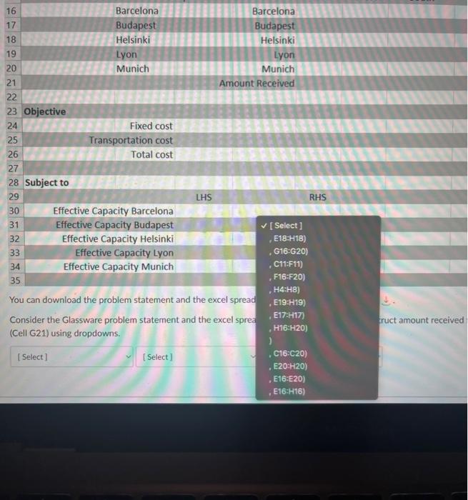 Solved Will like answer! Please fill in the dropdown boxes | Chegg.com