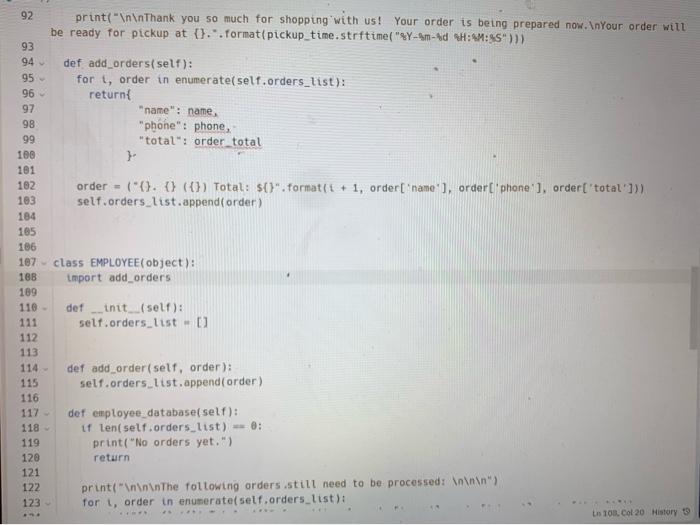 Solved main.py 123 from datetime import datetime, timedelta | Chegg.com
