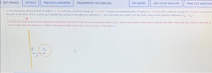 Solved the lief of the shell. If B is a point fust ontaide | Chegg.com