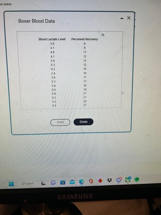 Solved Boxer Blood DataH3+P4=e+H2=F4=P it pine.the P4+6 | Chegg.com