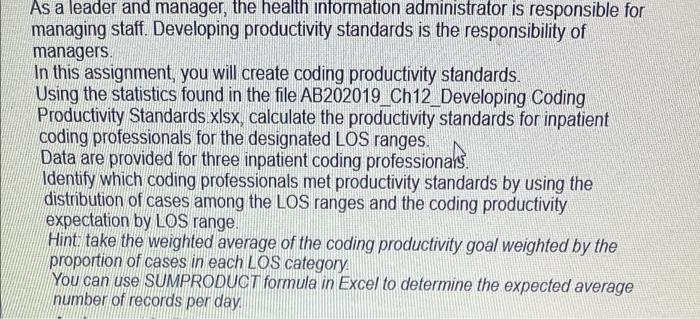 Solved As a leader and manager, the health information | Chegg.com