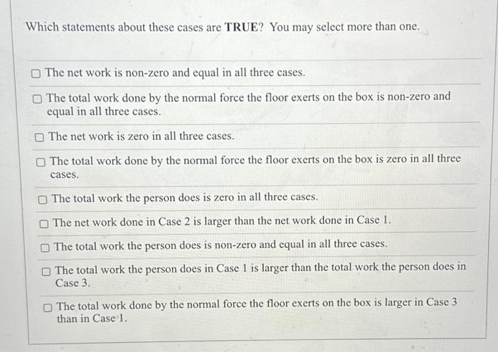 Solved Three boxes of different mass start at rest on a | Chegg.com