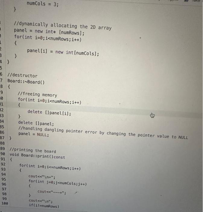 Solved Board.cpp \#include "Board.hpp" \#include using | Chegg.com