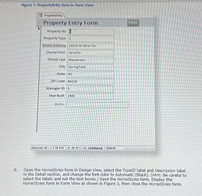 Solved PROJECT STEPS 1. Homestead Partners is a company that | Chegg.com