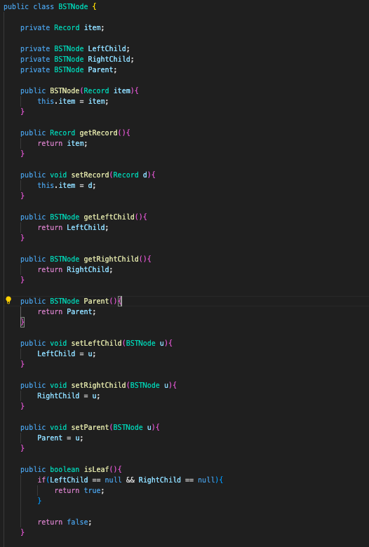 Hello Im working on an implementation of a binary | Chegg.com
