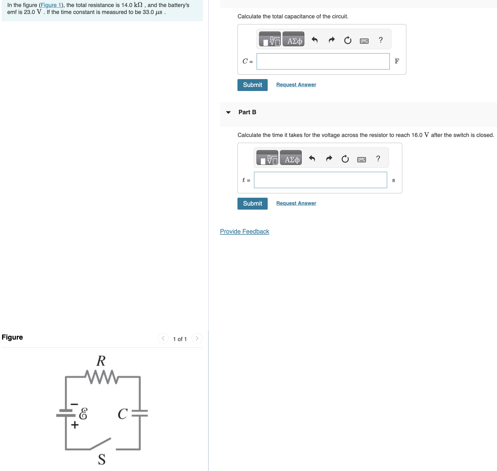 Solved In the figure (Figure 1), ﻿the total resistance is | Chegg.com