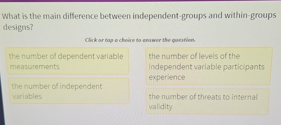 Solved What is the main difference between | Chegg.com