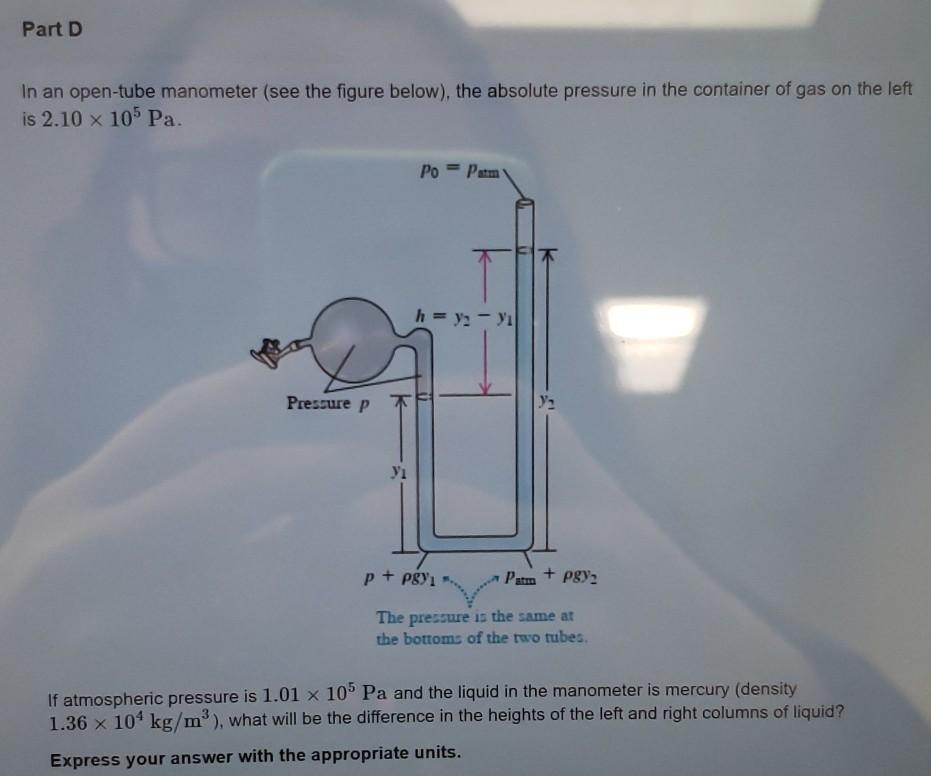 Solved Part A Liquefied natural gas (LNG) in a vertical | Chegg.com