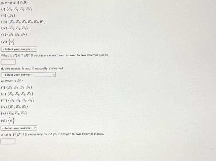 Solved Suppose that we have a sample space | Chegg.com