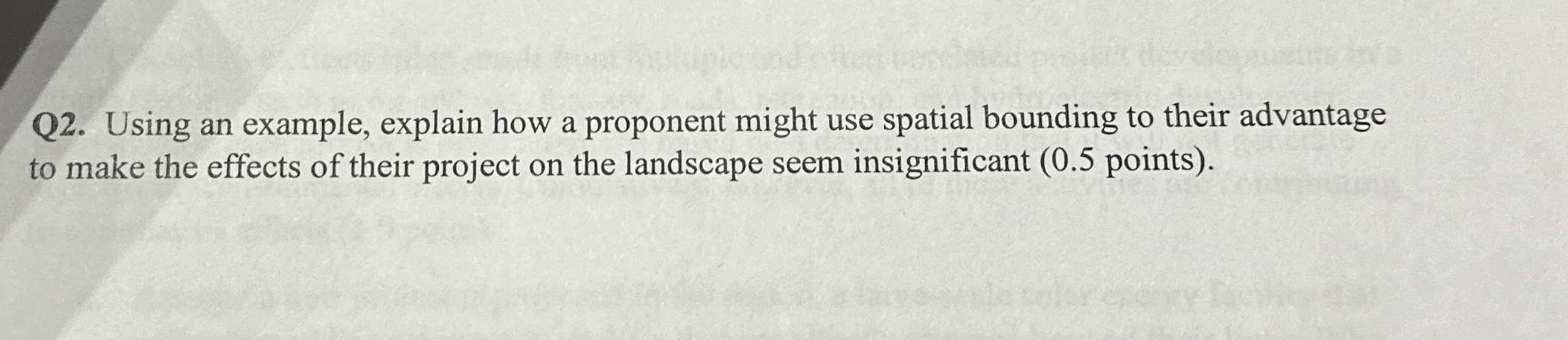 Solved Q2. ﻿Using an example, explain how a proponent might | Chegg.com