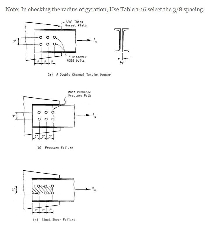 Solved Using LRFD and ASD, select a double channel (2C) | Chegg.com